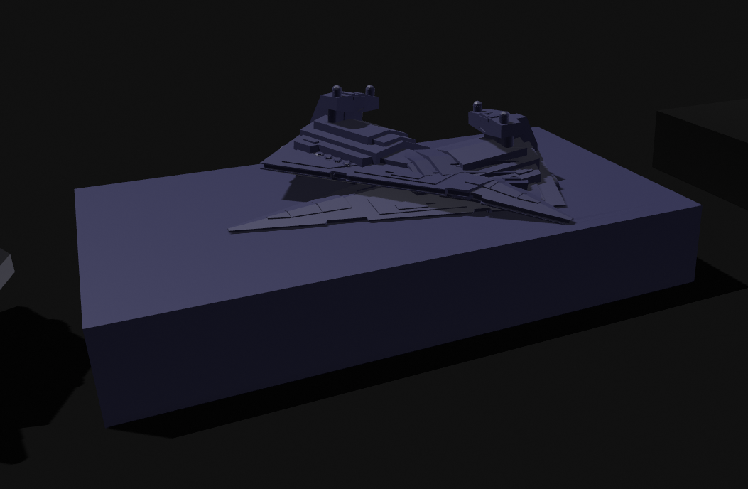 Rogue One star destroyer crash by Diego.dudu | Download free STL model ...