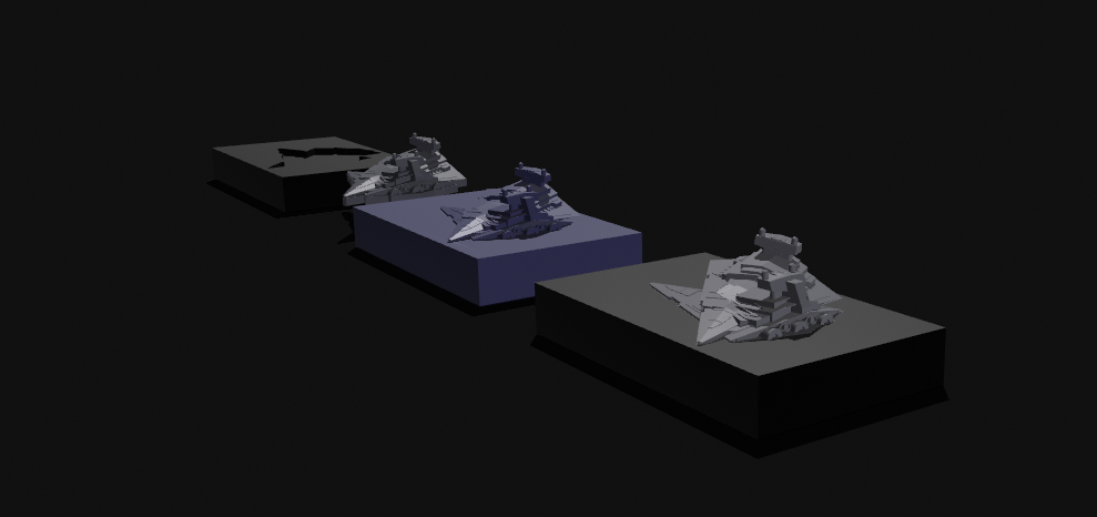 Rogue One star destroyer crash by Diego.dudu | Download free STL model ...
