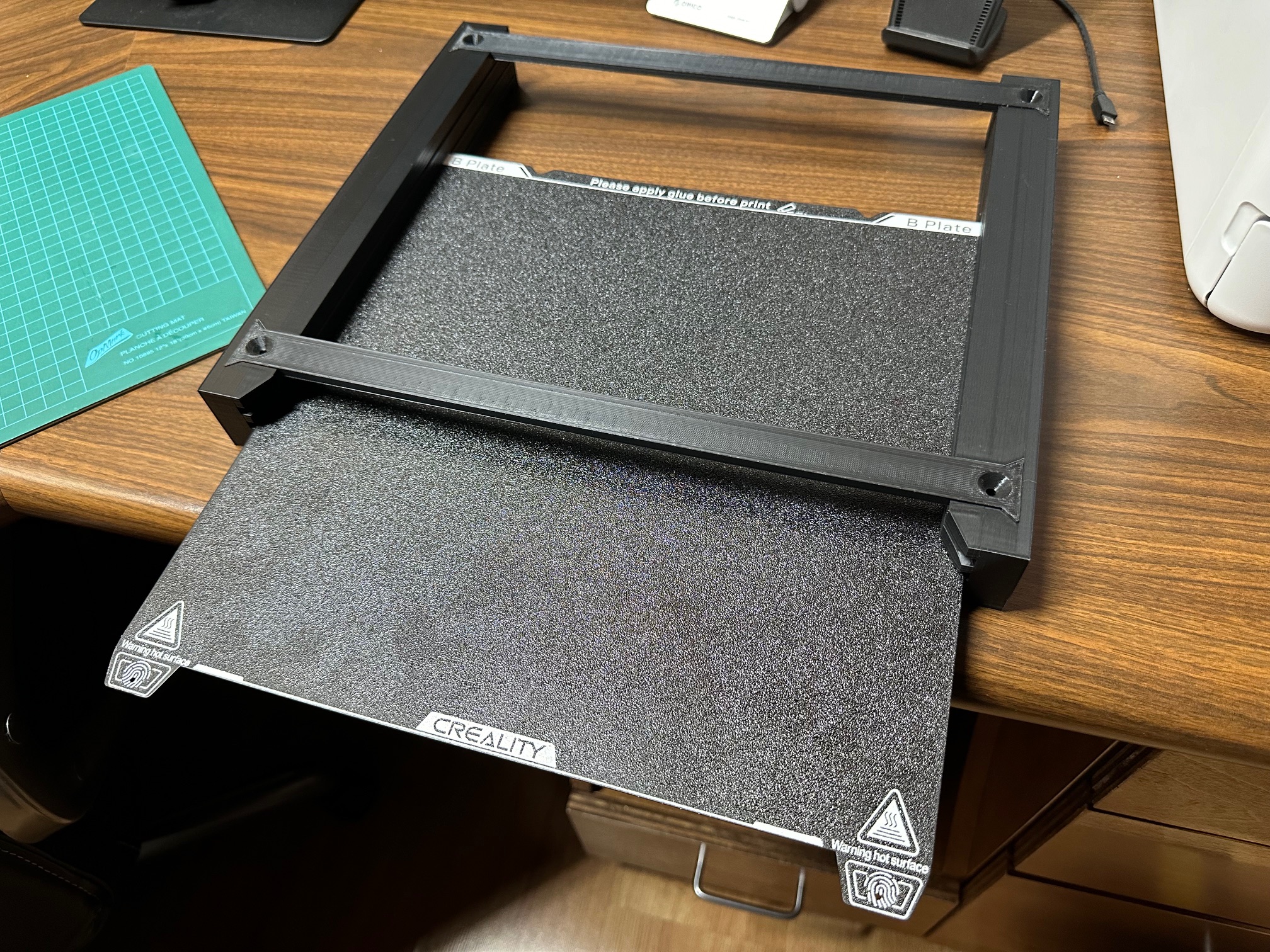 K1/K1 Max Under Table Build Plate Rack od autora SHaDoW6 | Stáhněte si ...