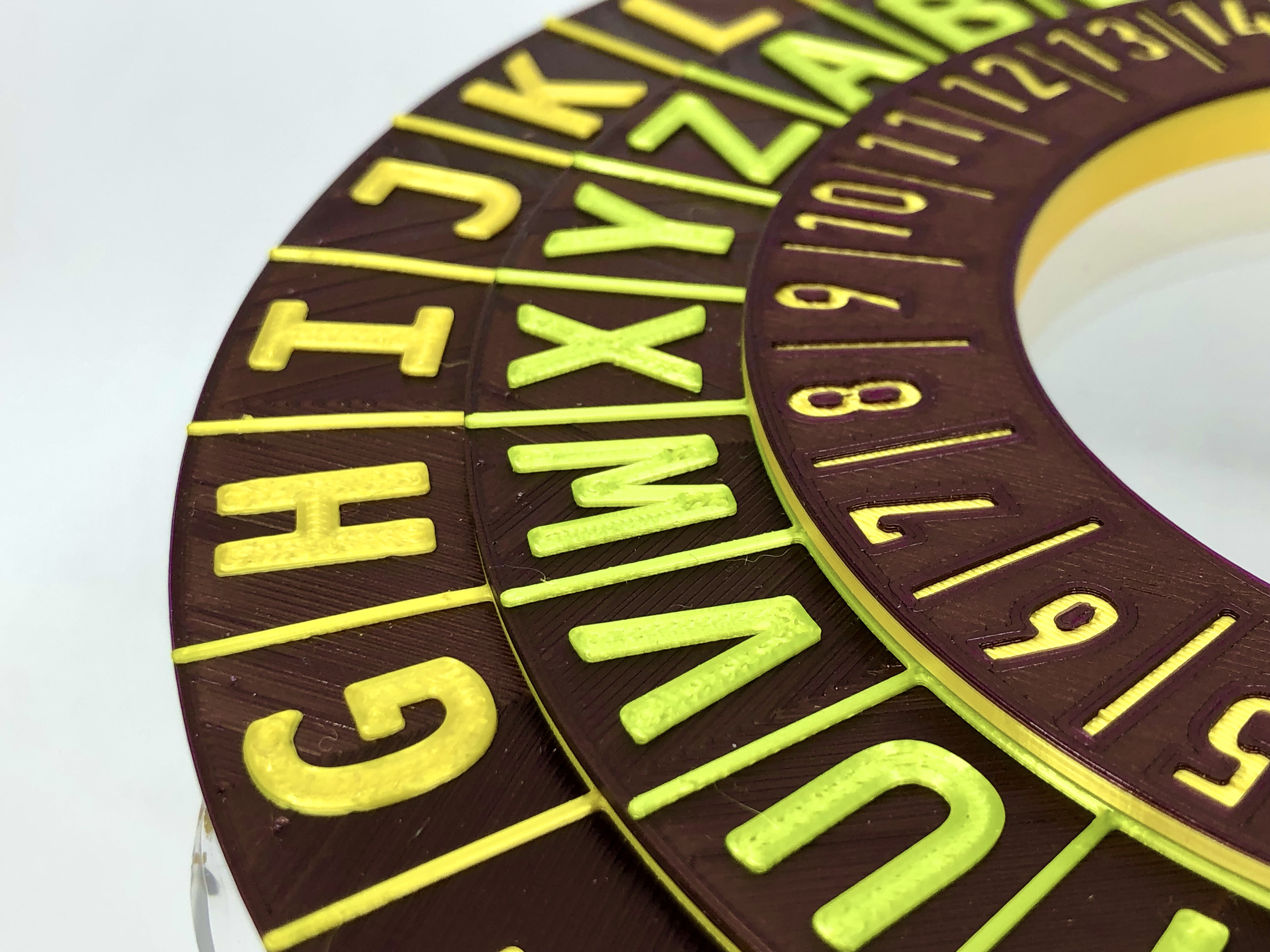 Shift Cipher Encoder/Decoder Ring by Metikumi | Download free STL model ... Shift Cipher Encoder/Decoder Ring by Metikumi | Download free STL model ...