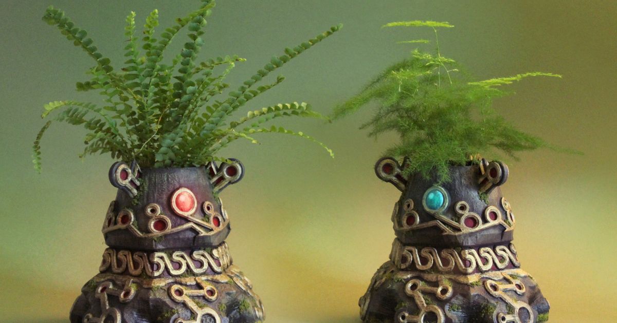 Decayed Guardian planter from Zelda BOTW by Crafty Sven | Download free ...