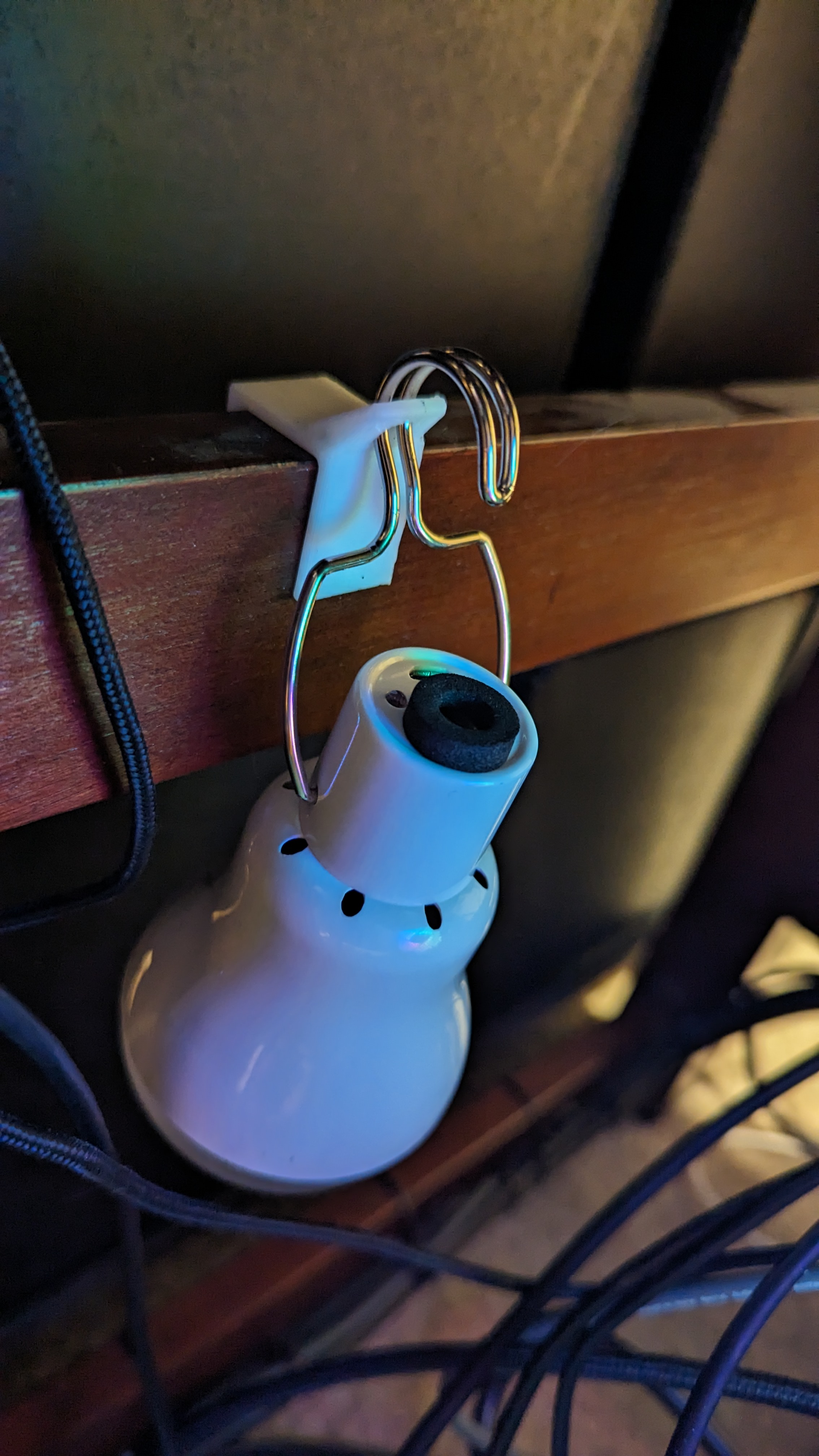 Portable and rechargeable LED light hanger for 3/4" or 19mm stock by ...