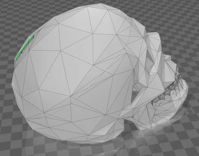 low poly skull bank by baminon | Download free STL model | Printables.com