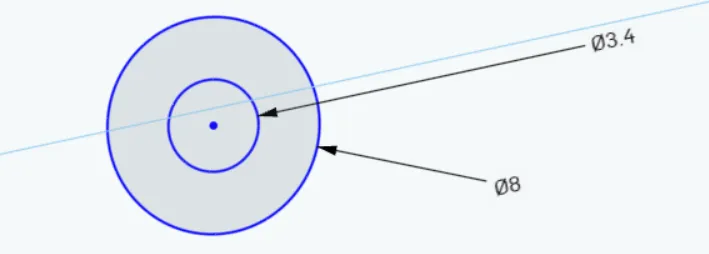M3 washer Outside diameter 8mm by Bubblez | Download free STL model ...