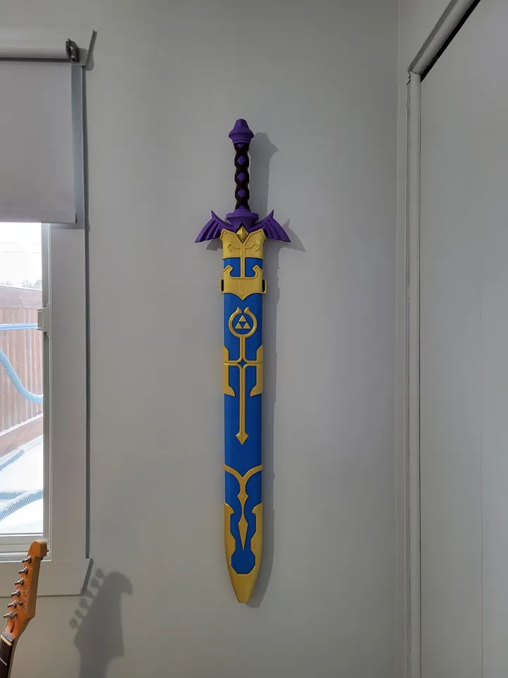 Master Sword - Wall Mount by Simon Gelinas | Download free STL model ...