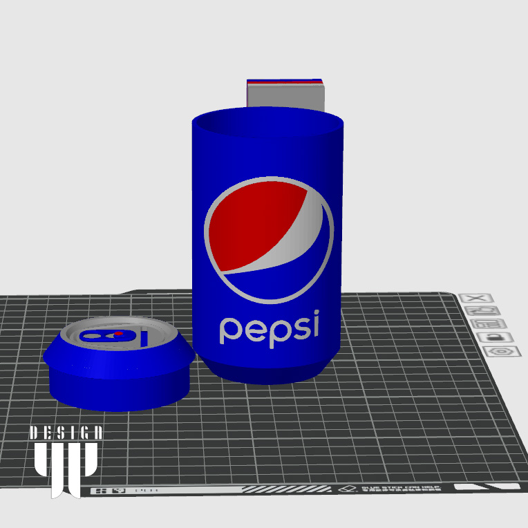 Soda Can Piggy Bank by Y Design | Download free STL model | Printables.com
