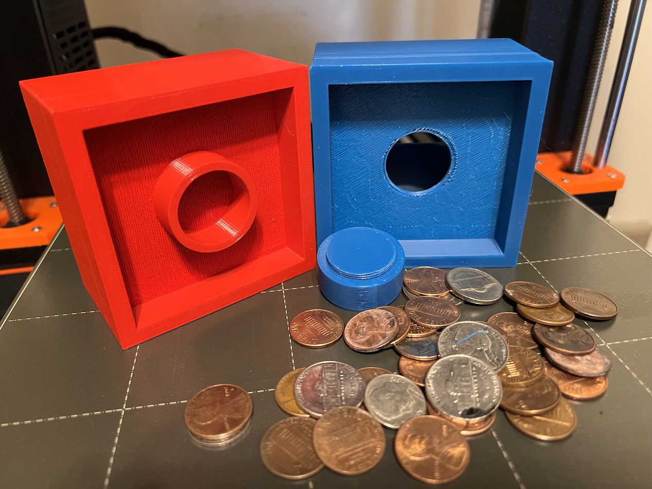 Stackable Brick Bank by batman | Download free STL model | Printables.com