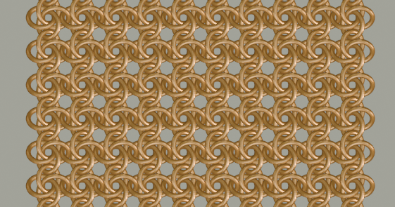 Brejao Flower Chainmail pattern V2 by Chainmail Weaves | Download free ...