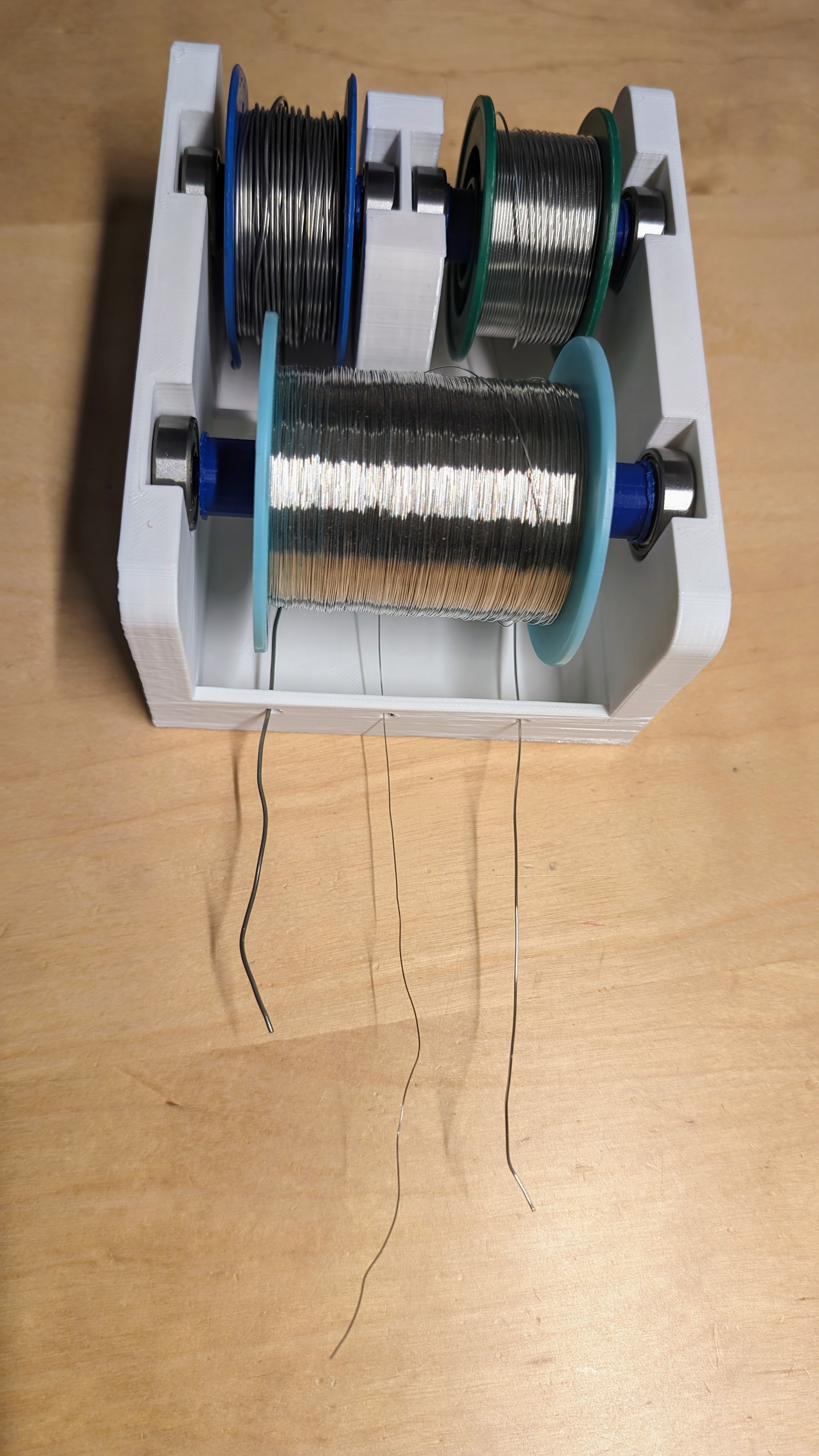 Solder Holder Station (multiple spools) by Mint | Download free STL ...