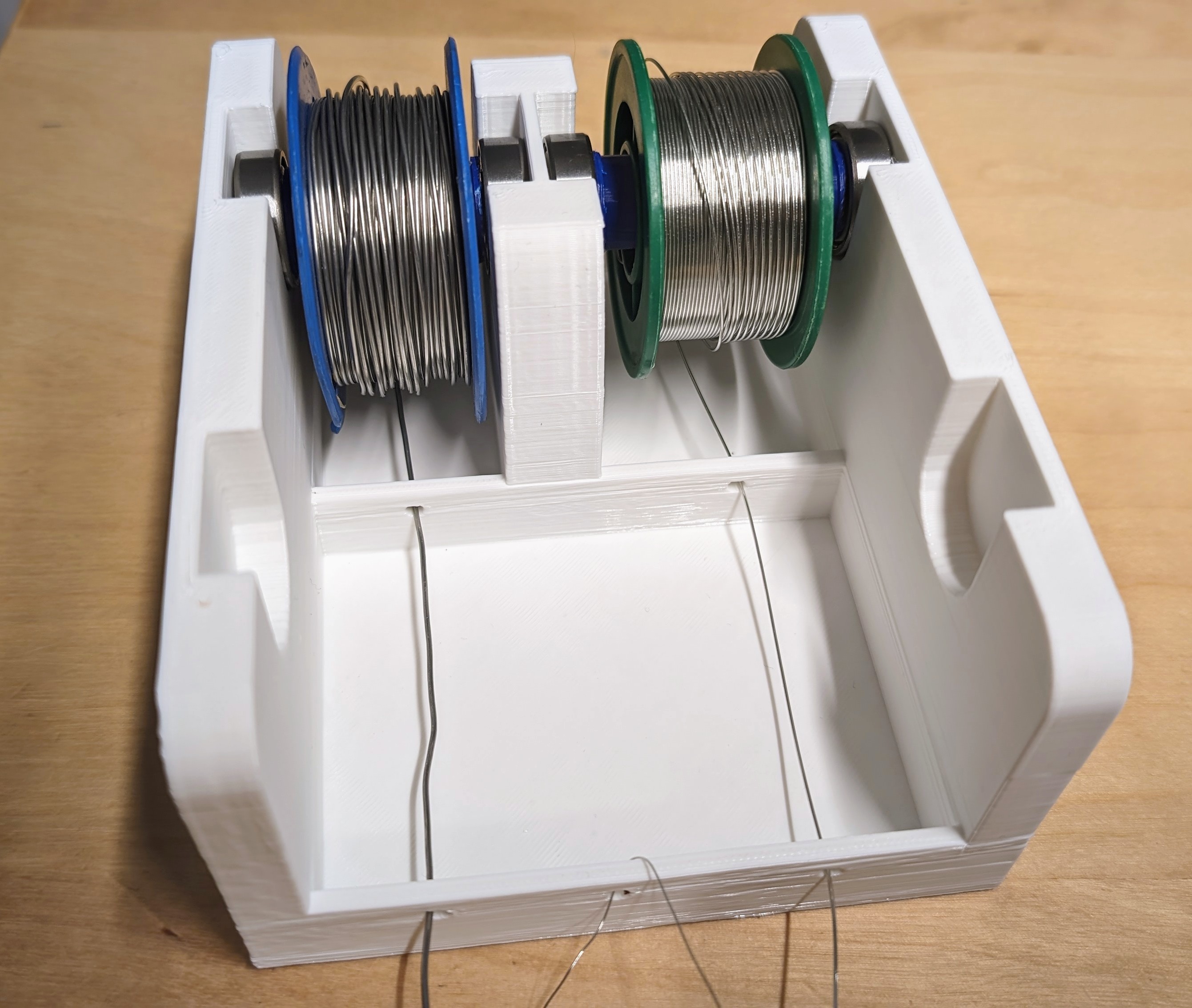 Solder Holder Station (multiple spools) by Mint | Download free STL model | Printables.com
