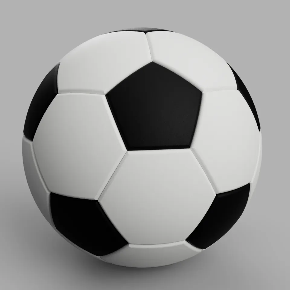 Soccer Ball Including Parametric .f3d by conFusion 360 | Download free ...