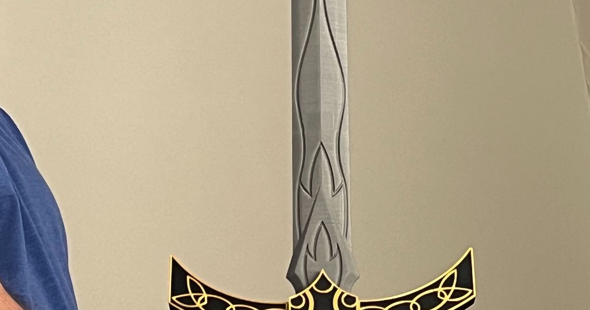 2 Handed Sword by KeilTheOld | Download free STL model | Printables.com
