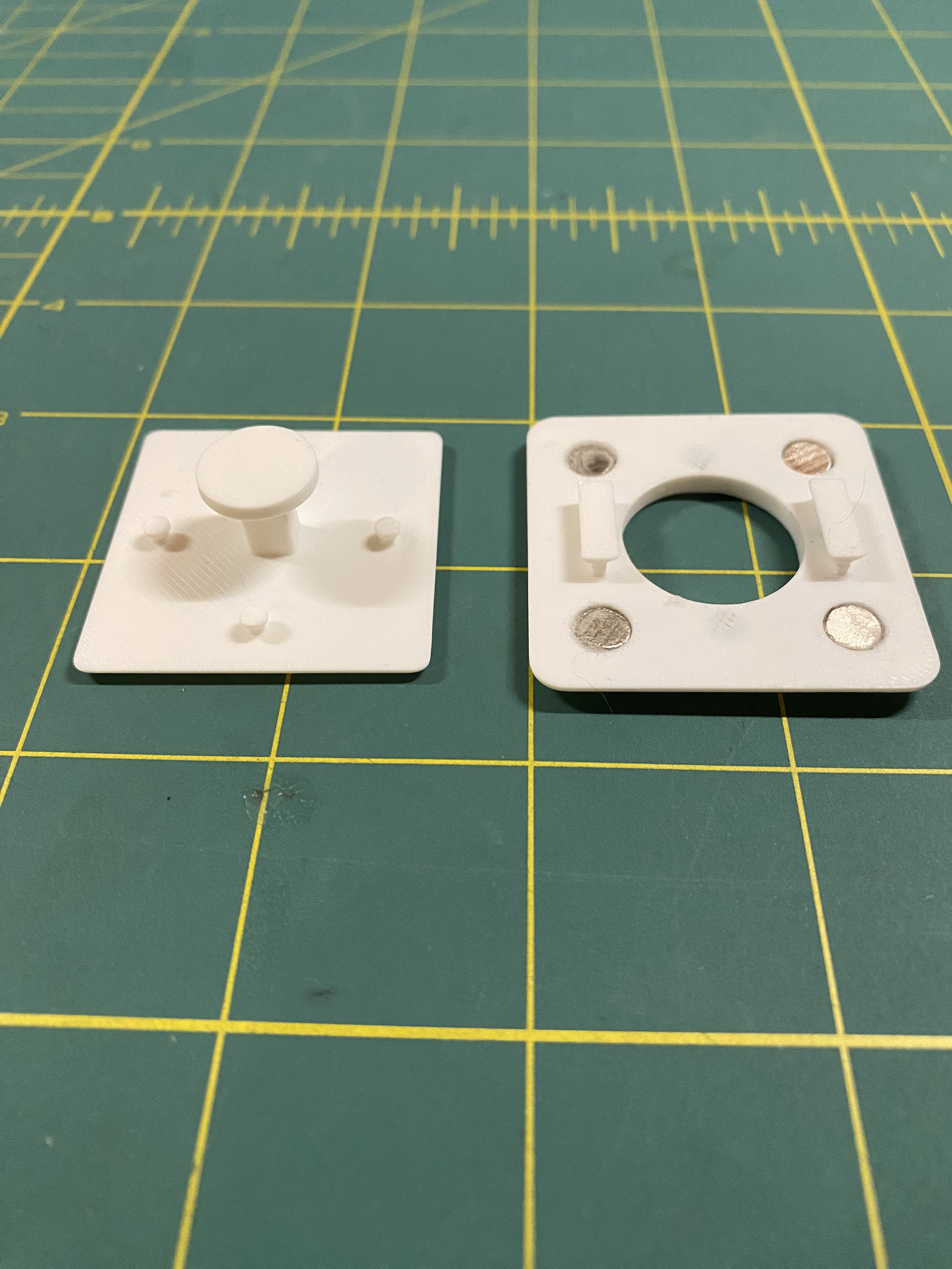 Gridfinity Magnet Baseplate Jig (with plunger) [Remix] by Chris West ...