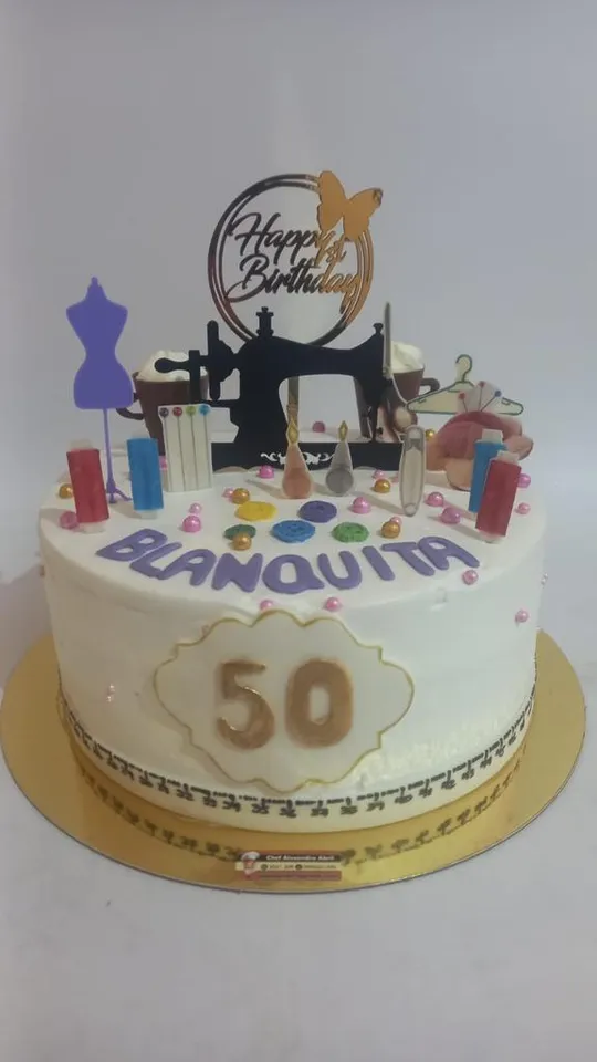 sewing machine Cake Topper by Huf | Download free STL model ...