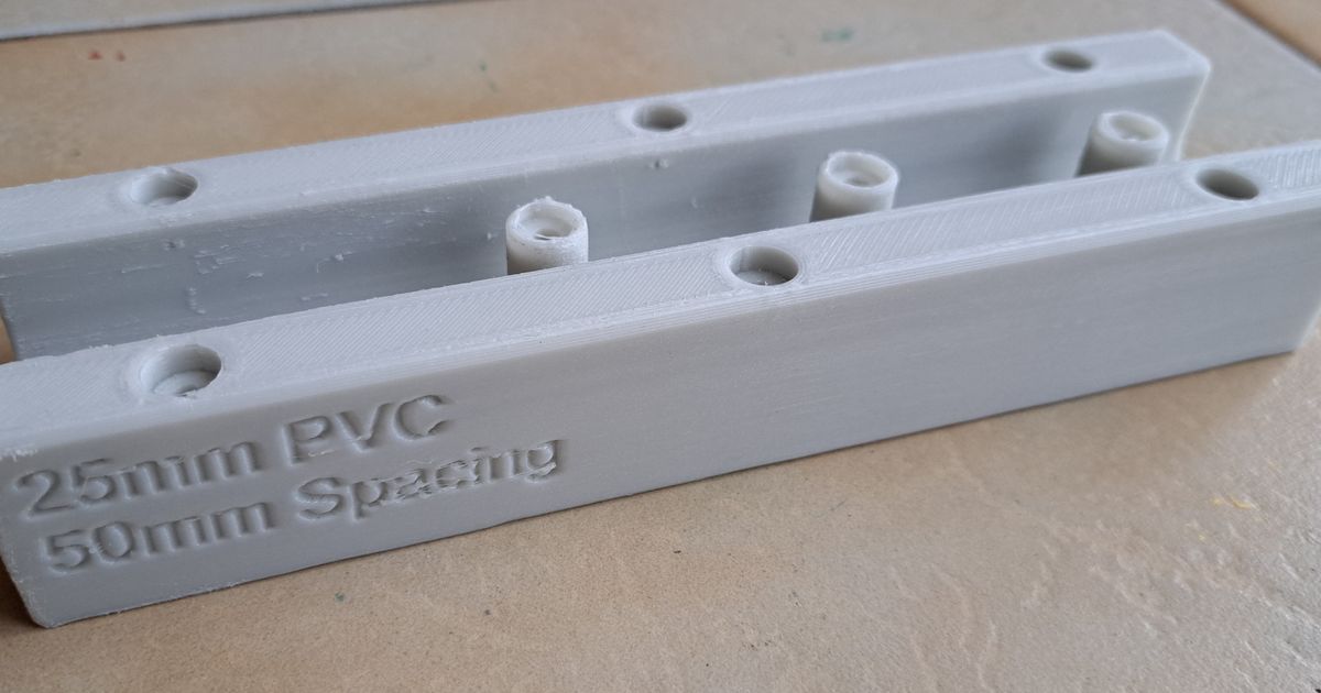 25mm PVC Pixel Jig (50mm Spacing) by kmw25 | Download free STL model ...
