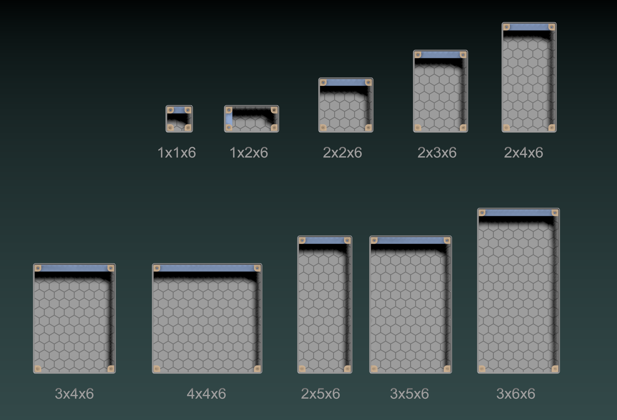 Gridfinity - Econo containers collection by Piro | Download free STL ...