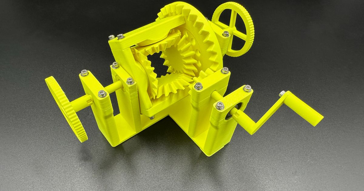 Simple Differential by Fyrby Additive | Download free STL model ...