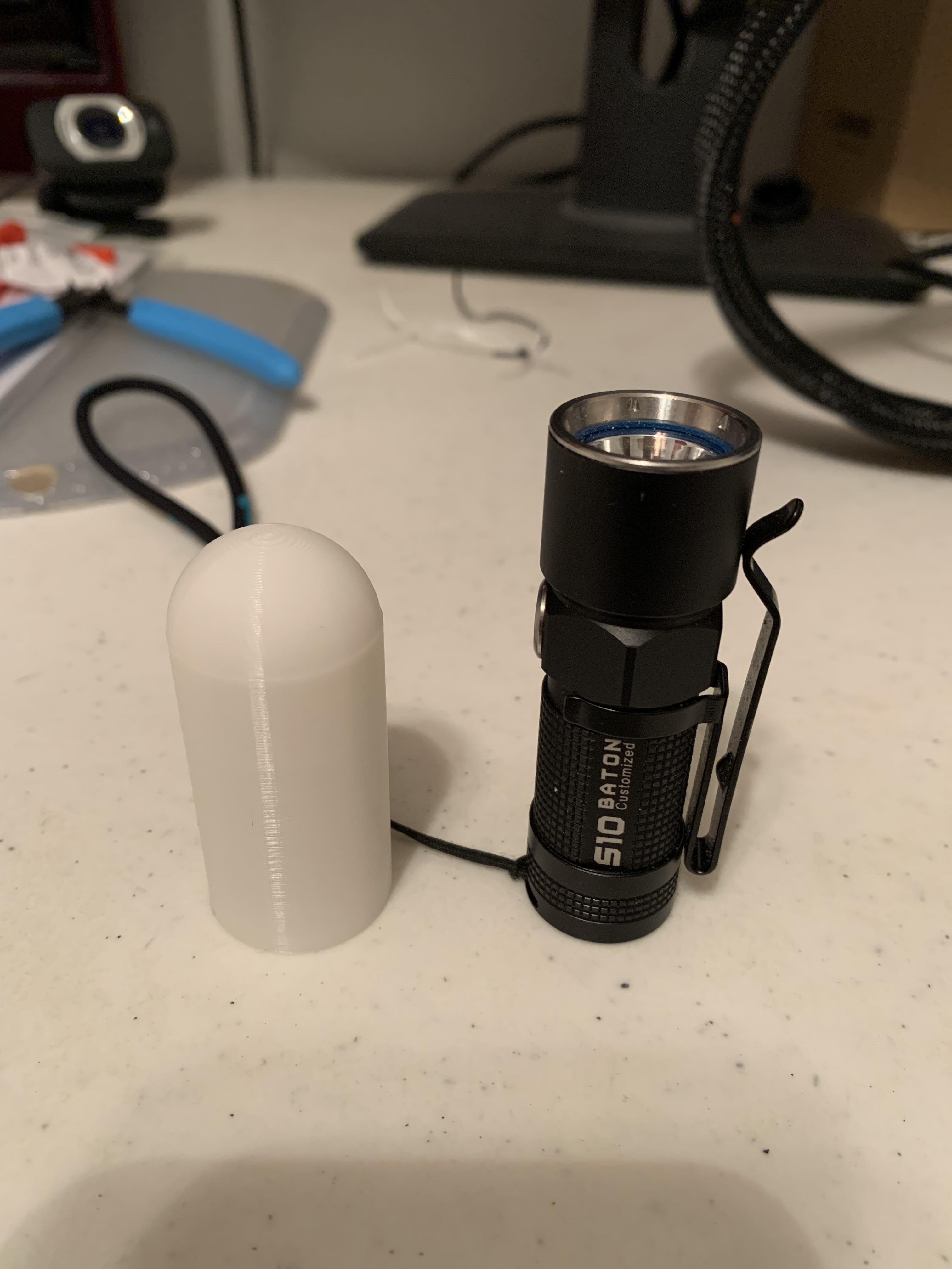 Olight S10 Baton Diffuser by Boomer8404 | Download free STL model ...