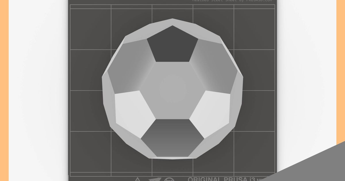 Truncated icosahedron by baph | Download free STL model | Printables.com