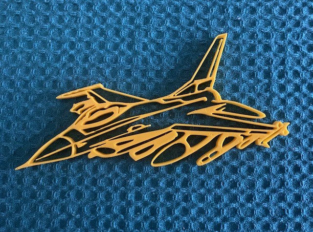 General Dynamics F-16 Fighting Falcon by AlanH007 | Download free STL ...
