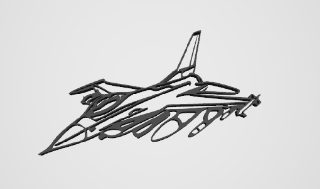 General Dynamics F-16 Fighting Falcon by AlanH007 | Download free STL ...