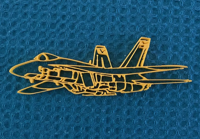 McDonnell Douglas F/A-18 Hornet by AlanH007 | Download free STL model ...