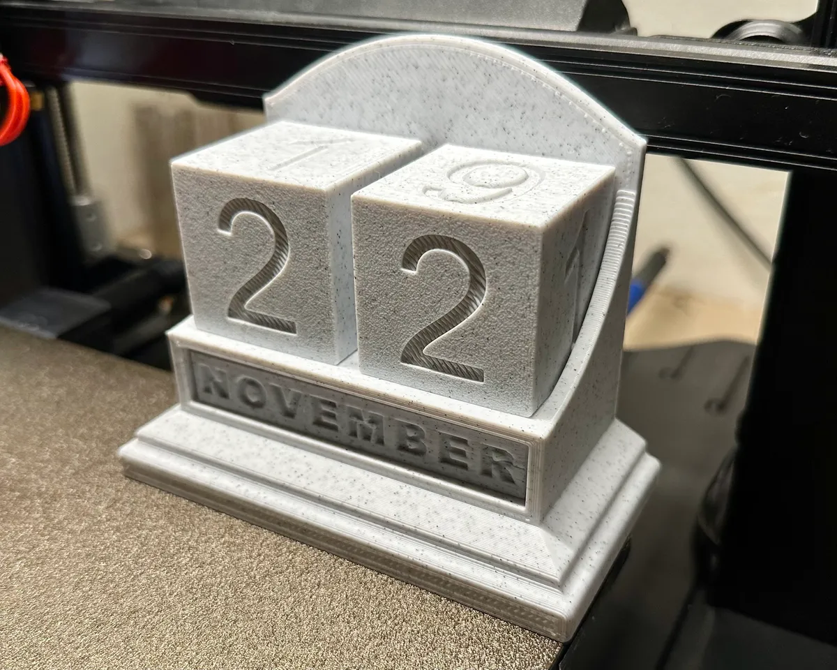 Infinity Calendar by tbkMAKER | Download free STL model | Printables.com