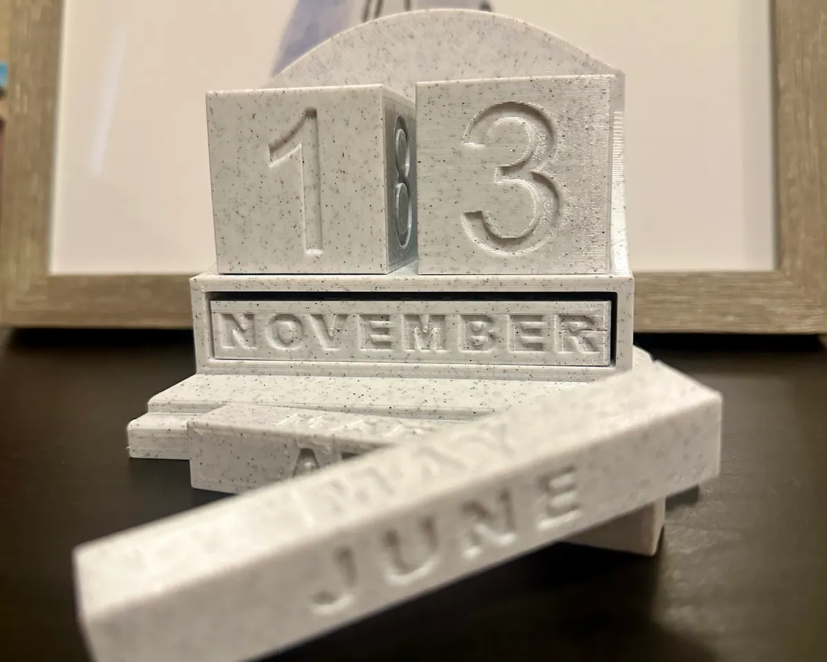 Infinity Calendar by tbkMAKER | Download free STL model | Printables.com