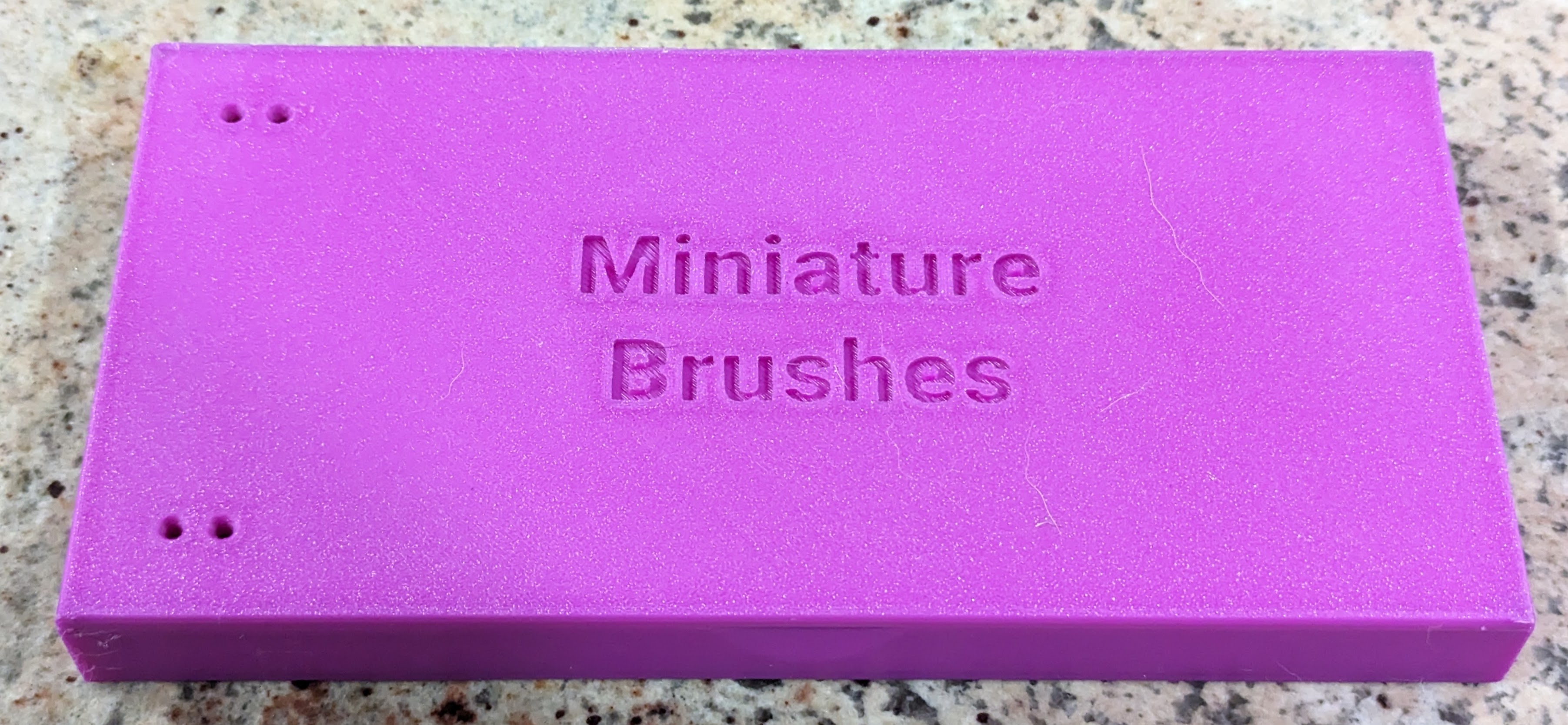 Brush box for miniature painting by howeln | Download free STL model ...