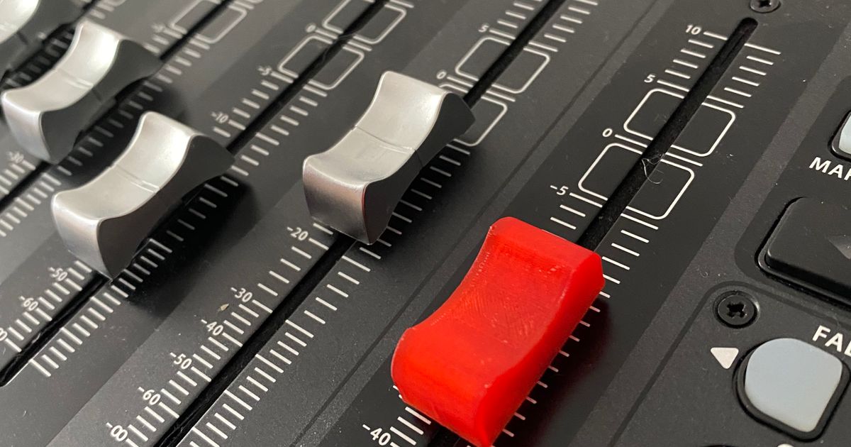 Behringer X-Touch Faderknopf by zonurben | Download free STL model ...