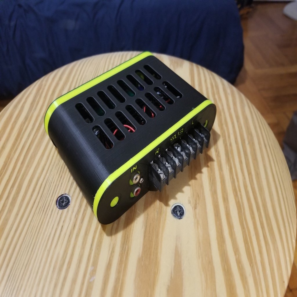 TPA3116 2.1 amplifier case by odindj1979 | Download free STL model ...