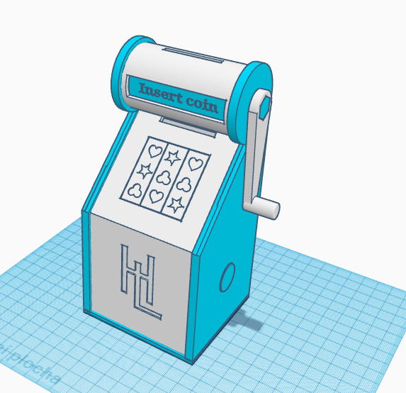 Armless Bandit - Coin Bank by LaHo | Download free STL model ...