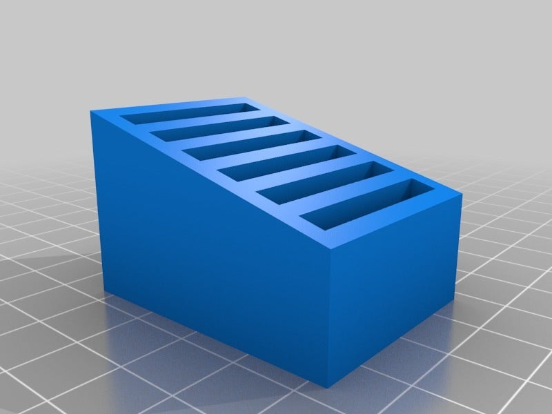 Customized Parametric SD Card Holder by diadzine | Download free STL ...