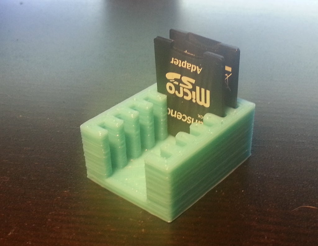 SD Cards Holder by diadzine | Download free STL model | Printables.com