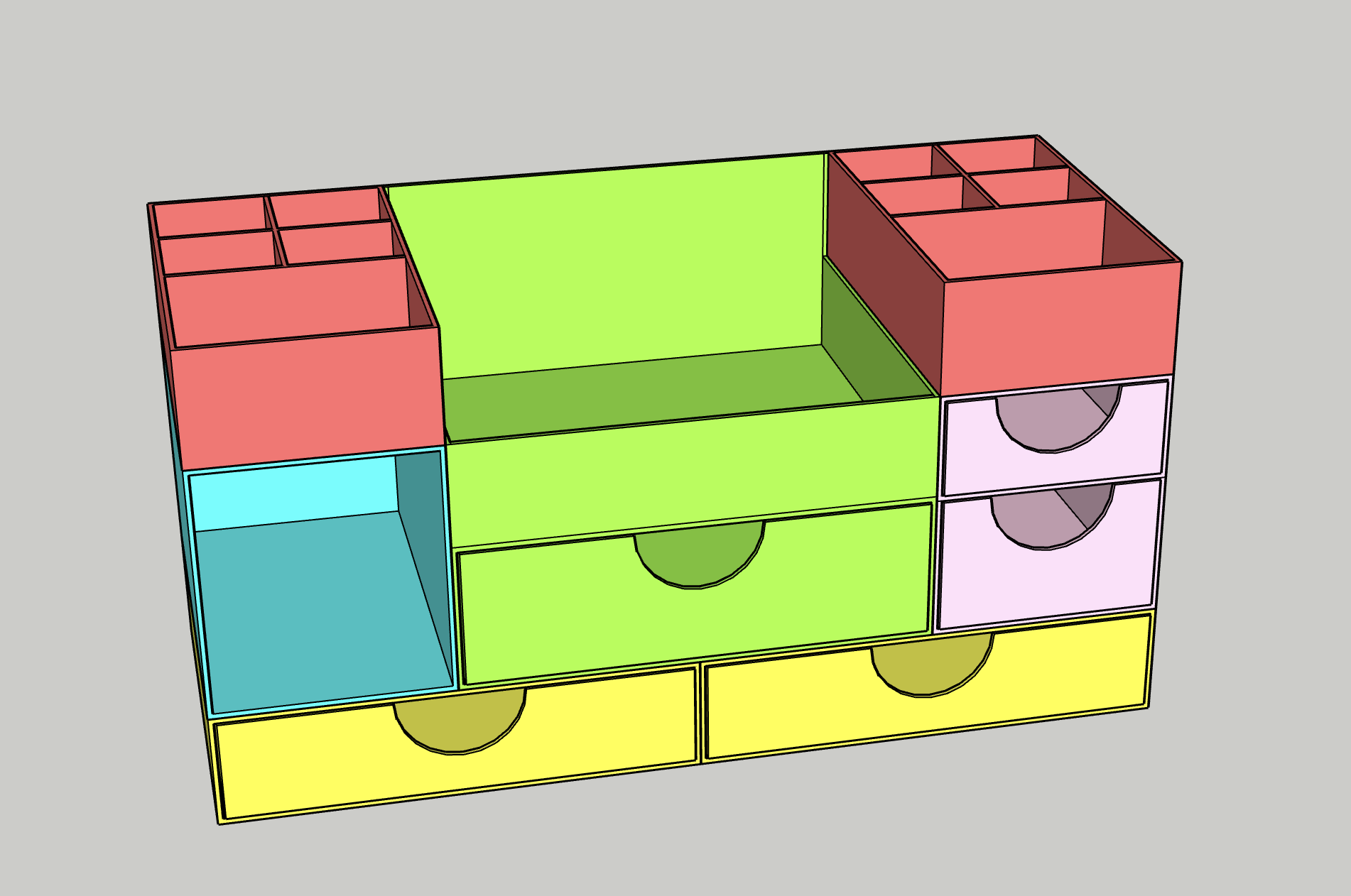 ORGANIZZATORE GT134 by Giovanni1954 | Download free STL model | Printables.com