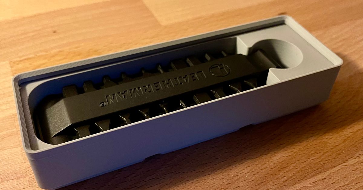 Gridfinity 1x3x3 Leatherman Bit Kit by Mewraz | Download free STL model ...