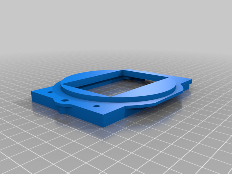 VW Bus Dash Nextion Display Bracket by Heath Lee | Download free STL ...