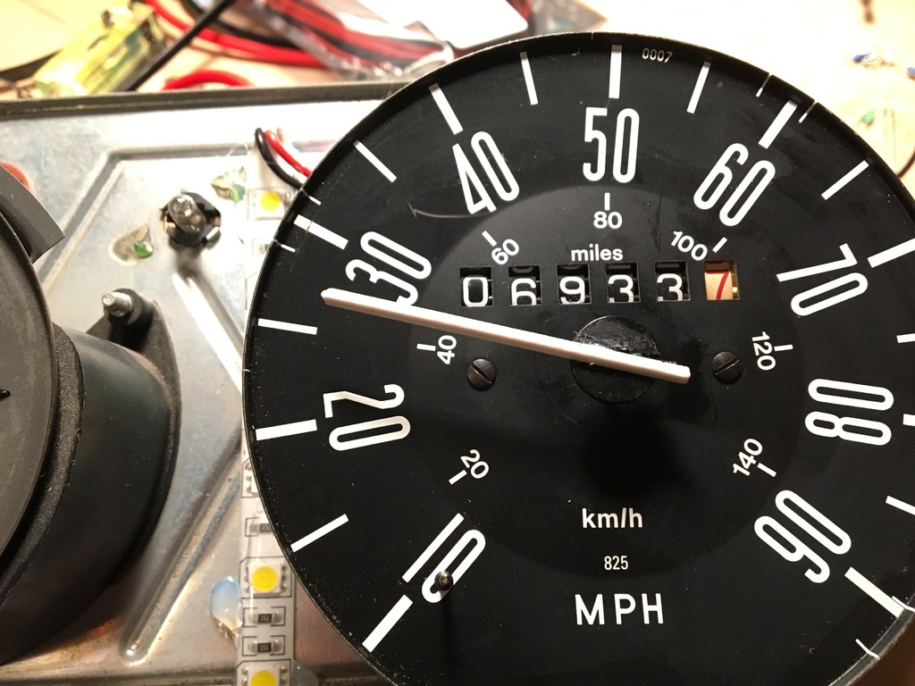 Classic Volkswagen Speedometer Needle (Bus, Bug, Thing etc.) by Heath ...