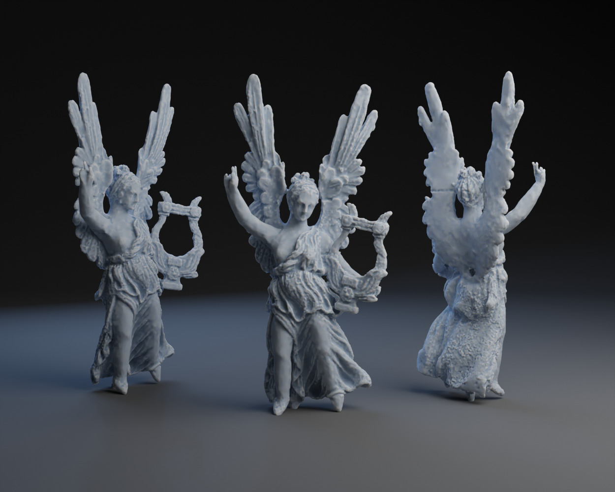 Angel Figurine by Peter Farell | Download free STL model | Printables.com