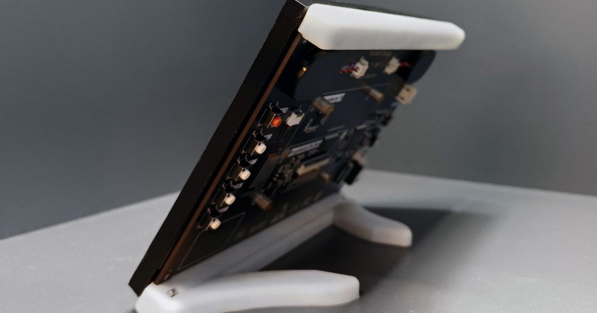 Screen Holder by LIBRE hub | Download free STL model | Printables.com