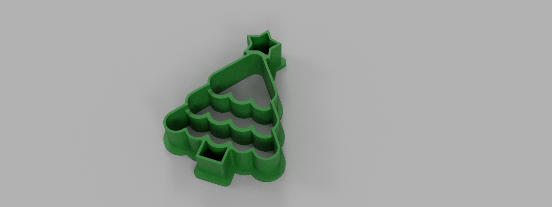 XMAS tree cookie cutter by patrykza | Download free STL model ...