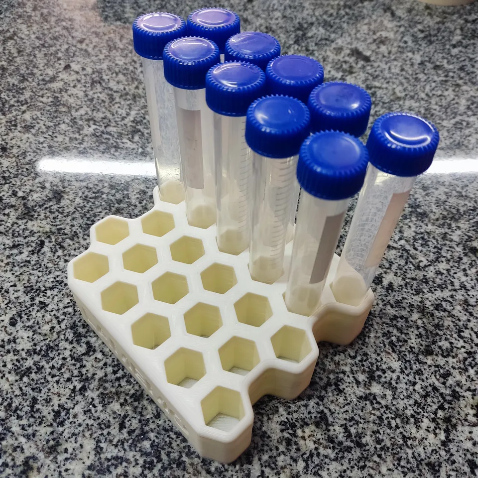 Falcon tube rack by Lucas Ribeiro | Download free STL model ...