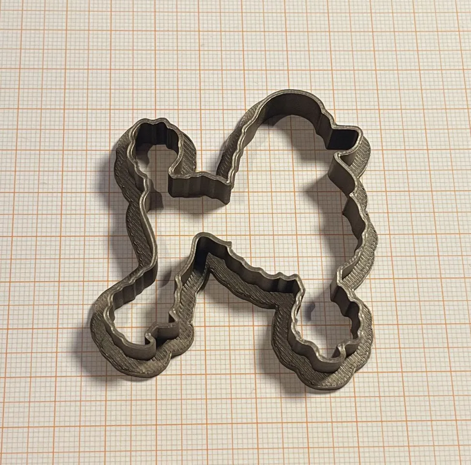 poodle cookie cutter by kl4appdrachen | Download free STL model ...