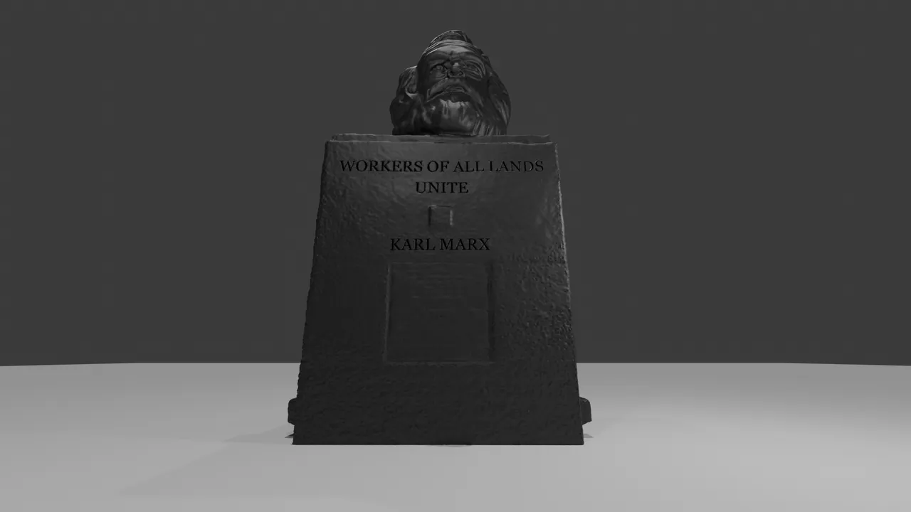 Karl Marx piggy bank by Lordor5 | Download free STL model | Printables.com