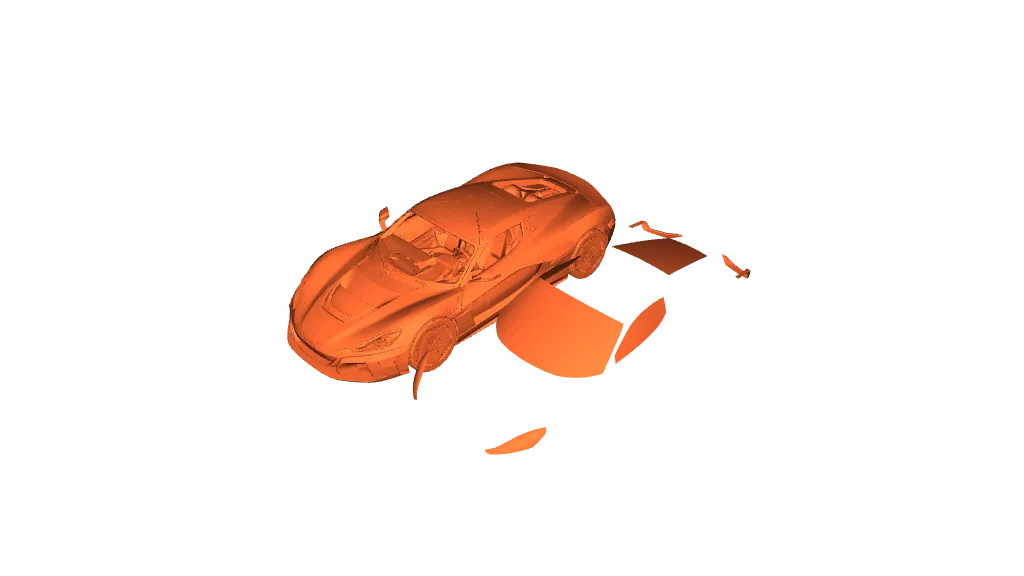 Rimac Nevera by Inkwell | Download free STL model | Printables.com