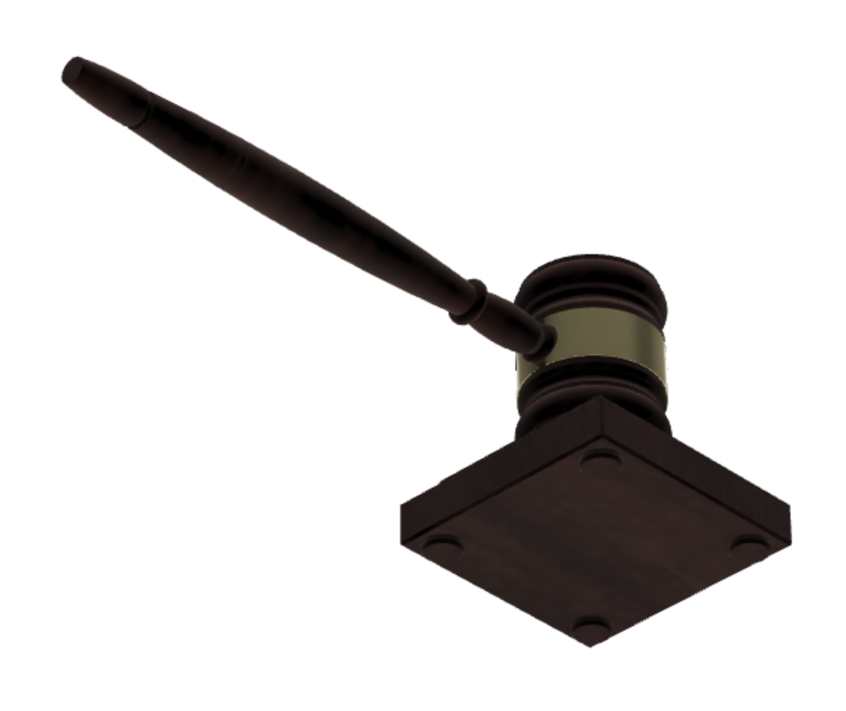 Gavel by Devise3D | Printables Store