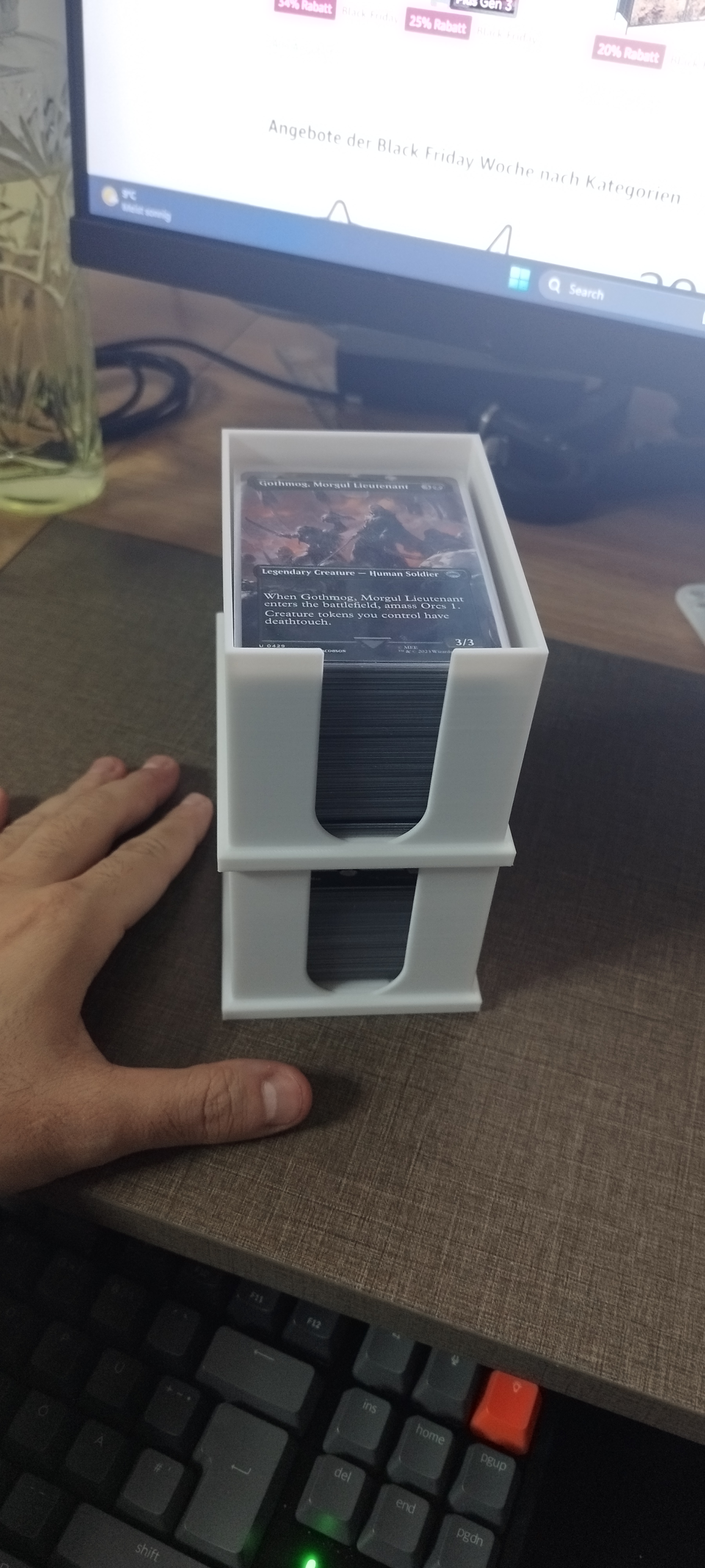 Stackable Deck Box by Revento | Download free STL model | Printables.com
