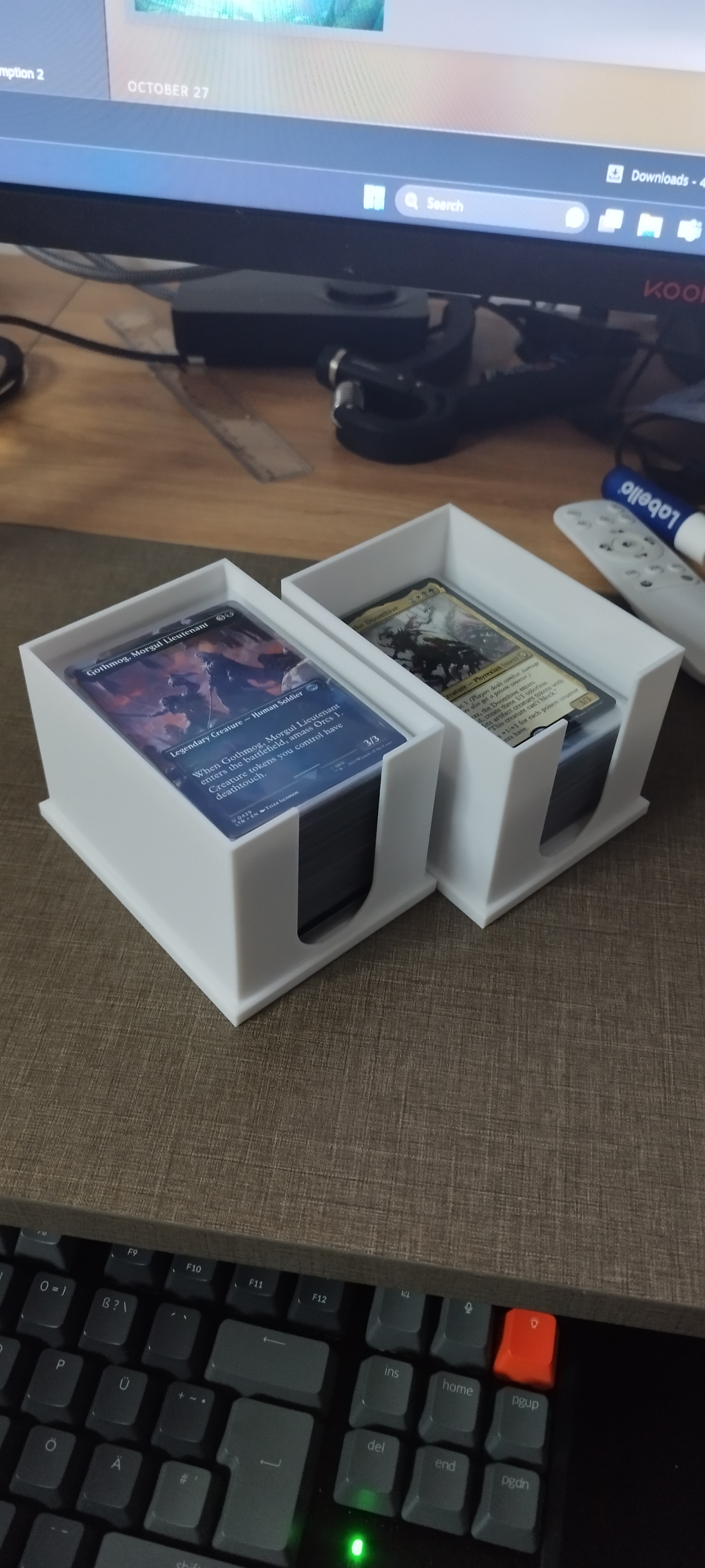 Stackable Deck Box by Revento | Download free STL model | Printables.com