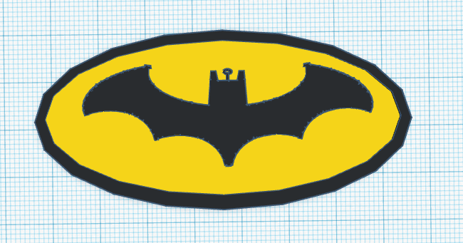 batman symbol key chain by Jack Phipps | Download free STL model ...