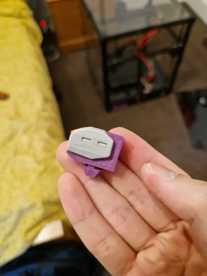 Wago 222 Tool-less Mount by Vin | Download free STL model | Printables.com